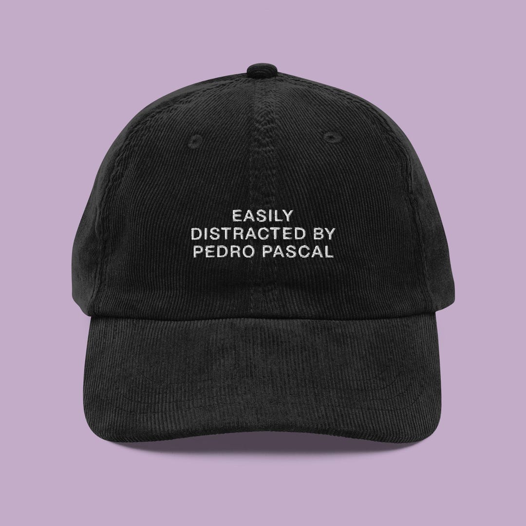 Pedro Pascal Embroidered Hat: Pedro Pascal Gifts - Etsy