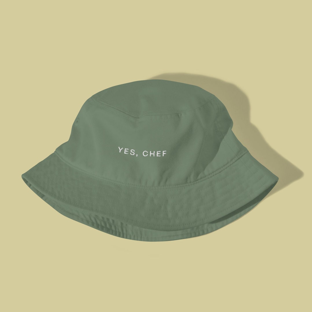 Yes, Chef Embroidered Bucket Hat | the Bear TV Show Eco Hat | Organic ...