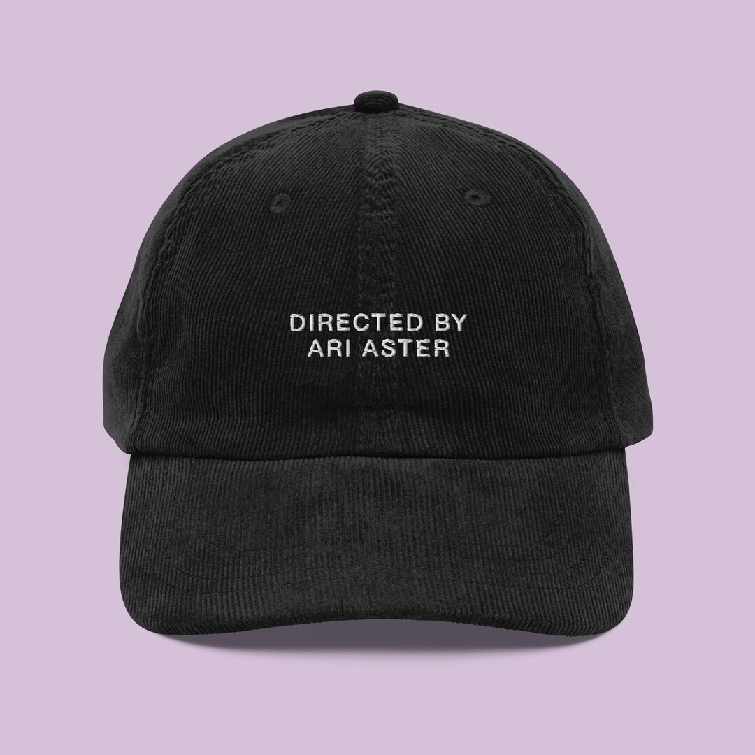 Ari Aster Embroidered Corduroy Hat, Director Hat, A24, Horror Film Fan ...