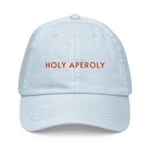 Holy Aperoly Cap, Aperol Spritz Hat, Embroidered Summer Hat, Gift for ...