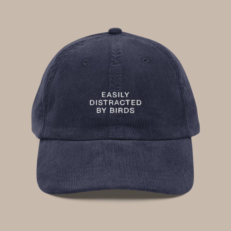 Birdwatcher Baseball Cap - Etsy UK