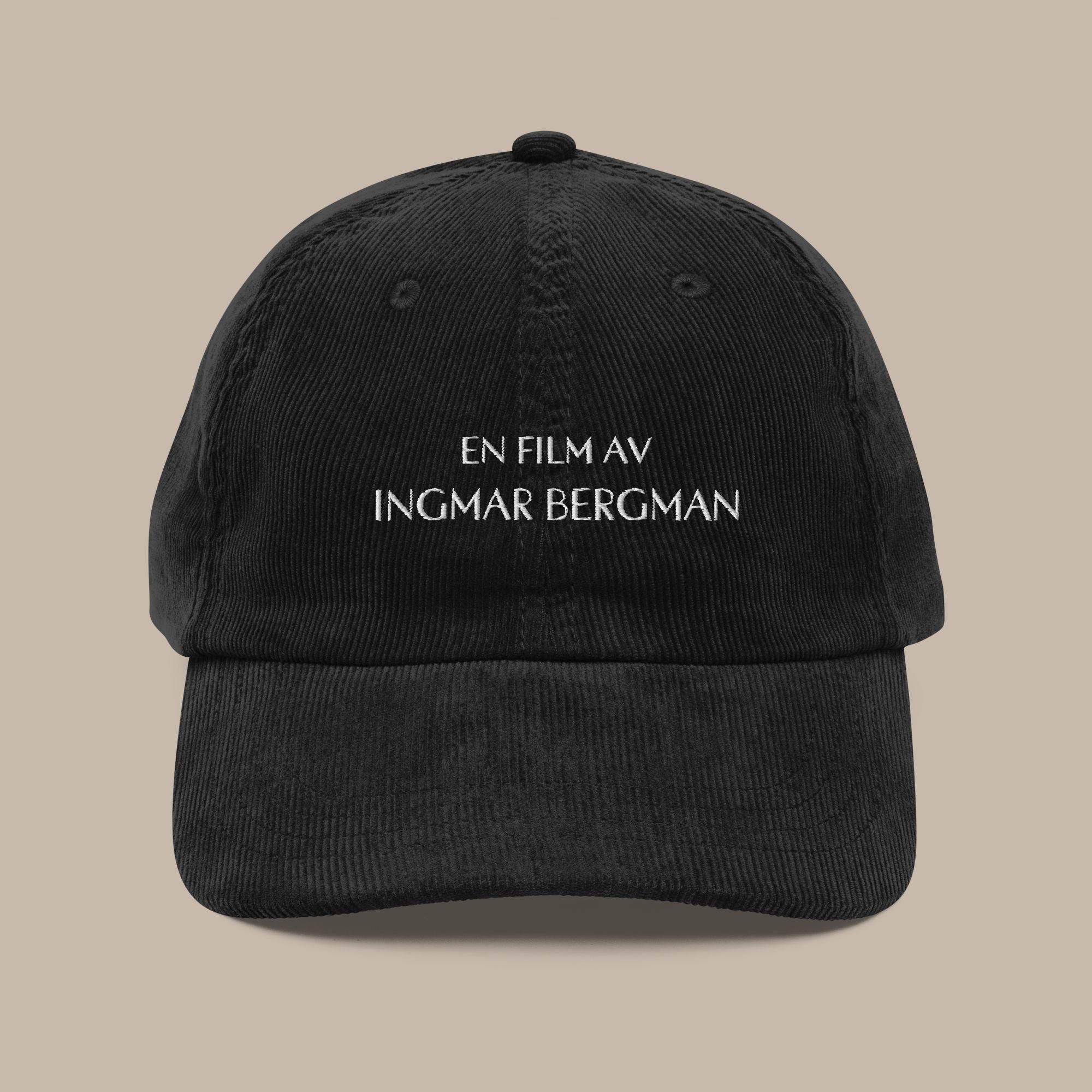 Ingmar Bergman Corduroy Hat | Director Cap | Cinephile Gift | Arthouse ...