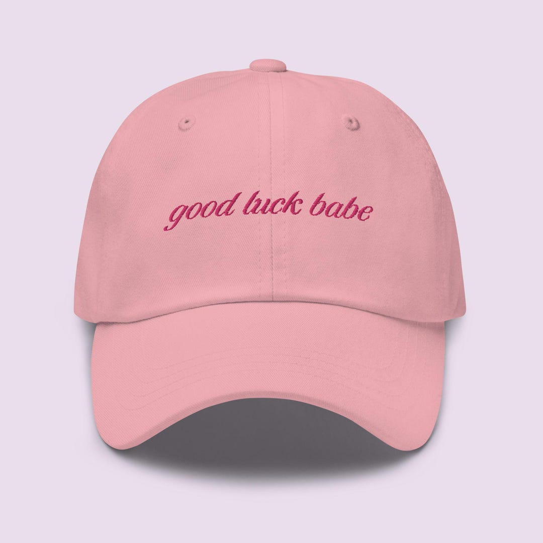 Good Luck Babe Cap | Lesbian Embroidered Hat | LGBTQ Queer Cap | Rise ...