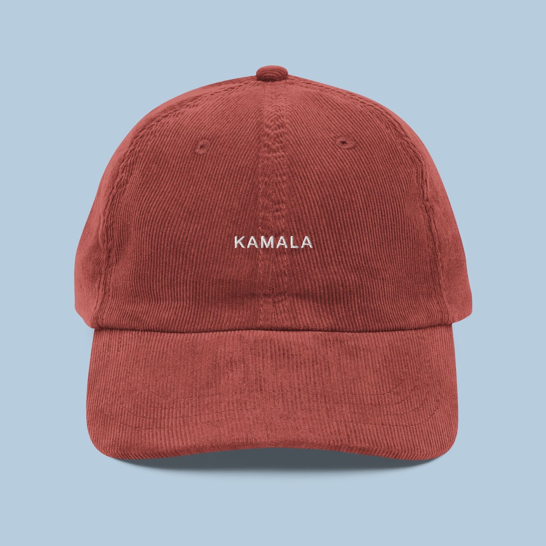 Kamala Harris Cap, 2024 Democrats Hat, Kamala Corduroy Cap - Etsy