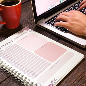 Printable Daily Planner | Digital Daily Planner | Schedule | To-do List ...