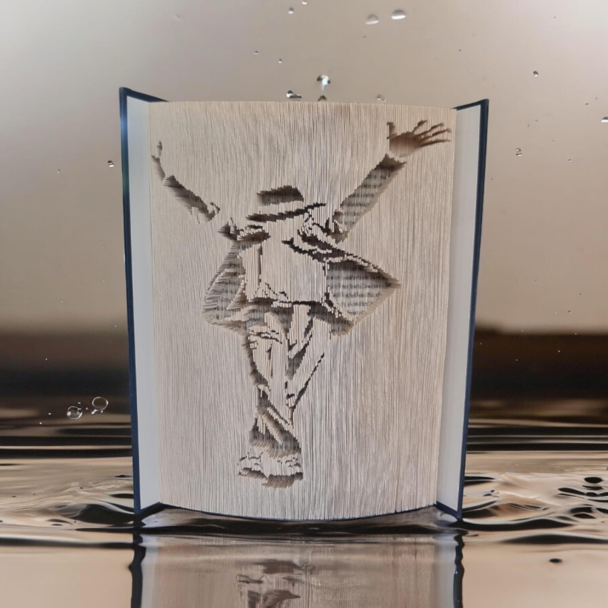 Michael Jackson Book Folding Pattern - Etsy
