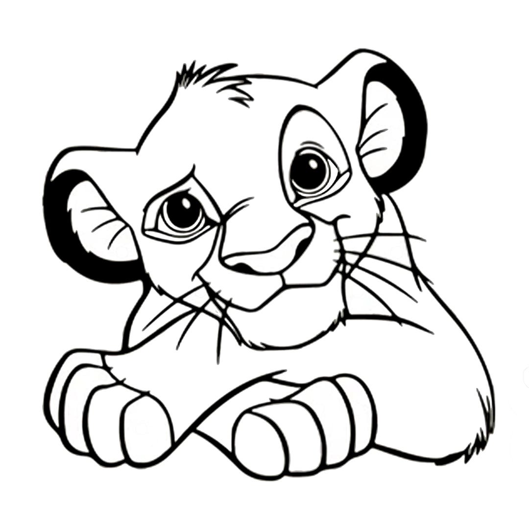 Simba Book Folding Pattern - Etsy