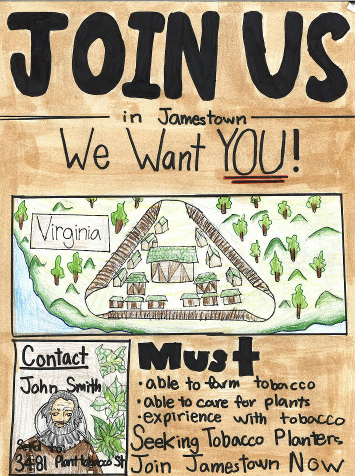 13 Colonies Recruitment Poster Art Project for Students End of Unit ...