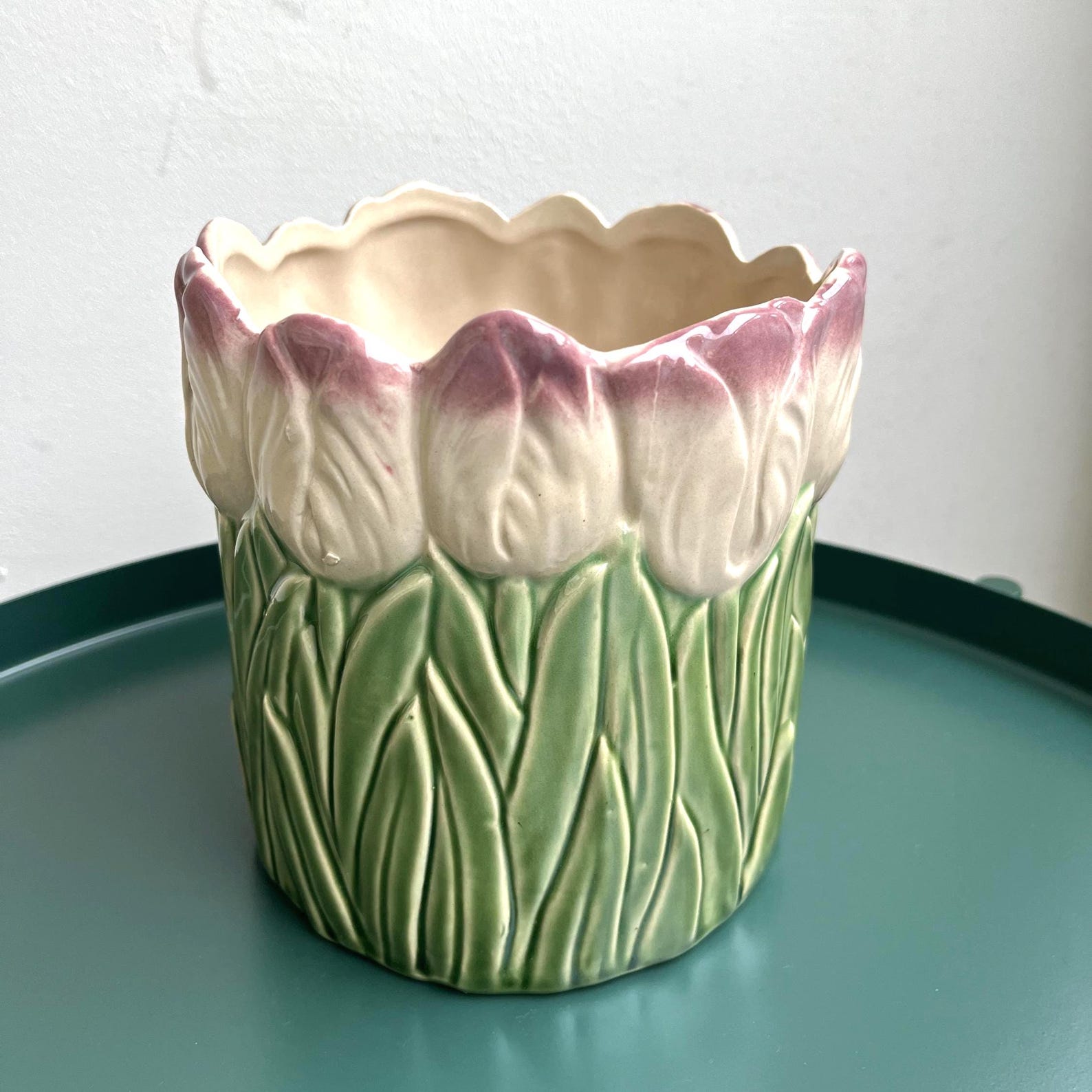 Ceramic Tulip Vase, Planter Pot, Scandinavian Design - Etsy