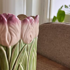 Ceramic Tulip Vase, Planter Pot, Scandinavian Design - Etsy