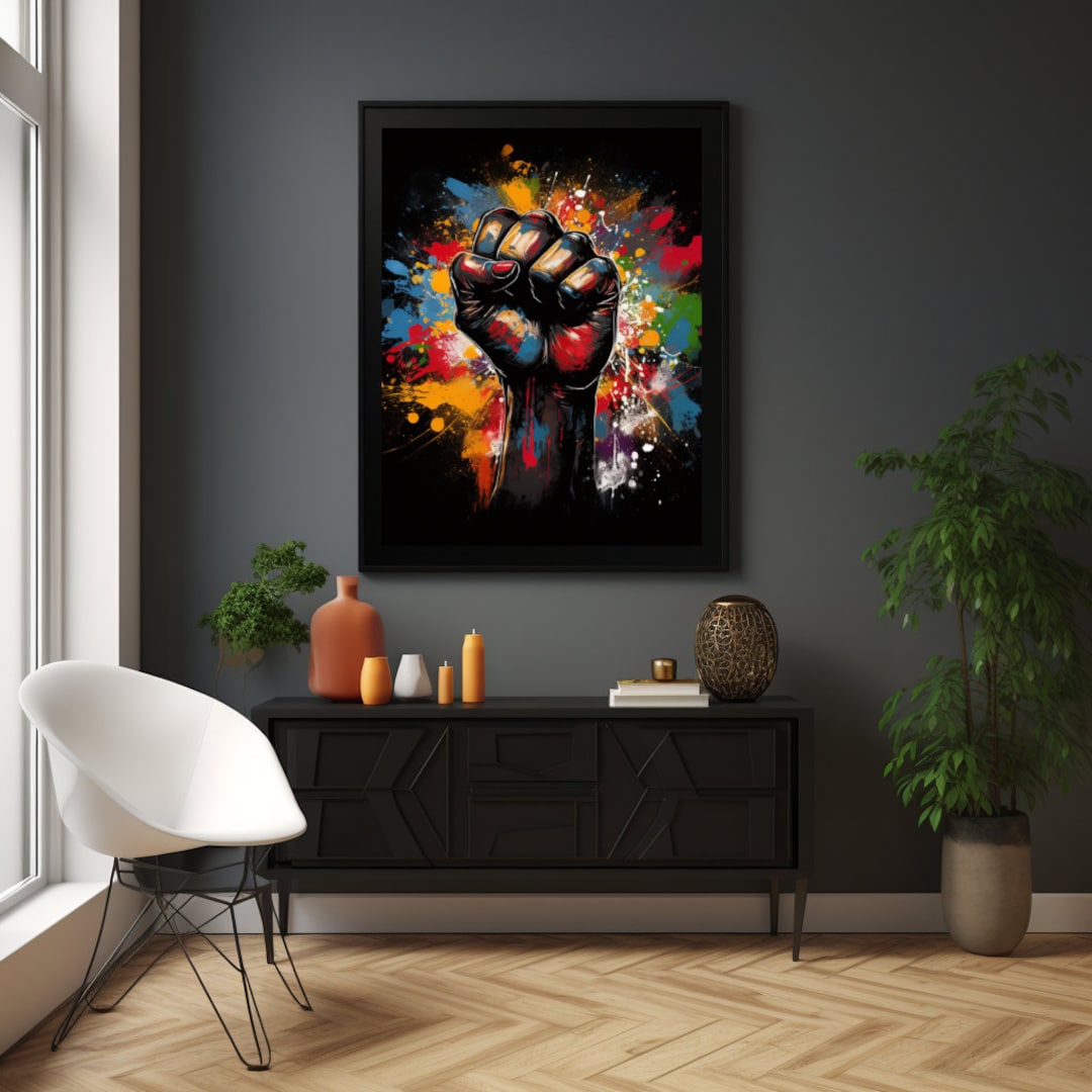 Equality Fist | Digital Art Download - Etsy