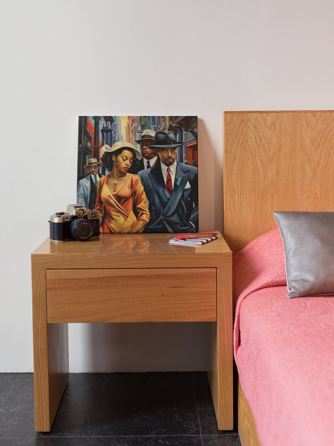 Power in Motion: Harlem Renaissance Inspired Digital Art Print of a ...