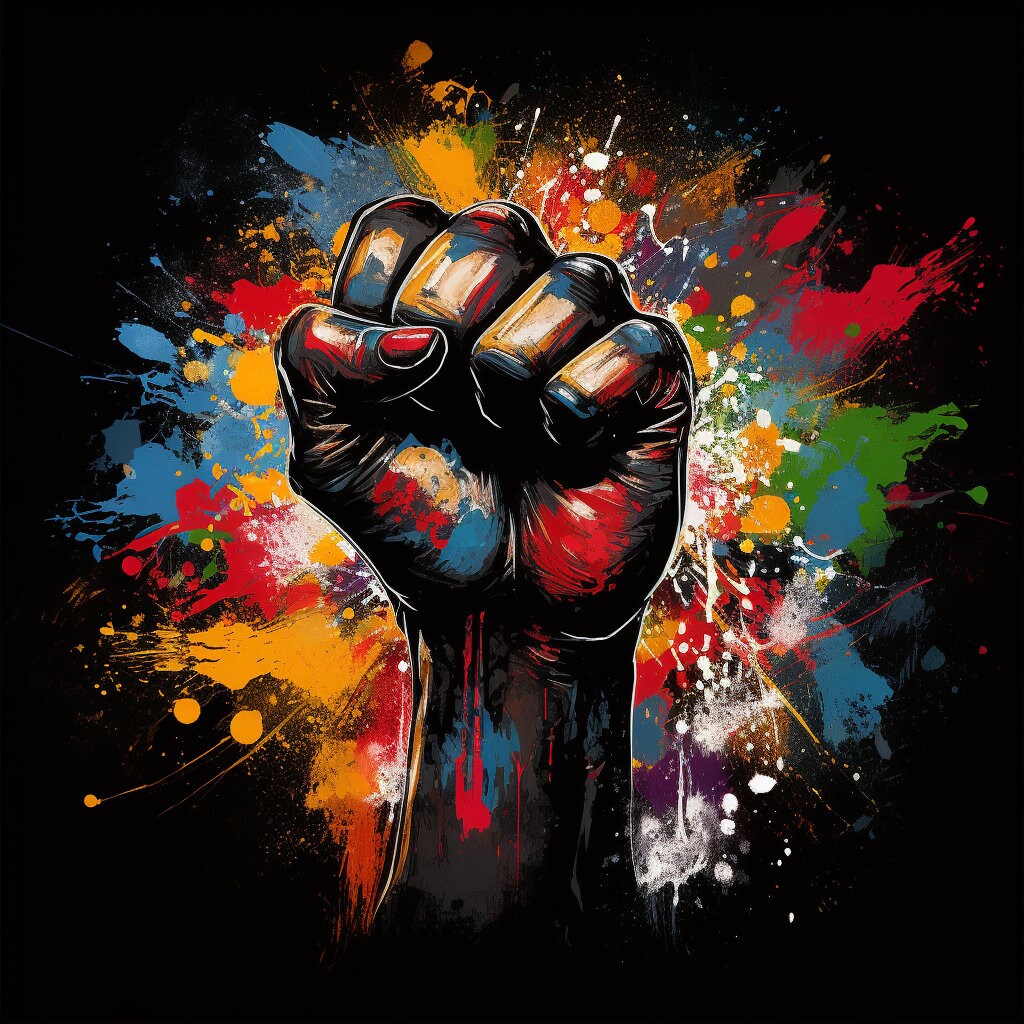 Equality Fist | Digital Art Download - Etsy