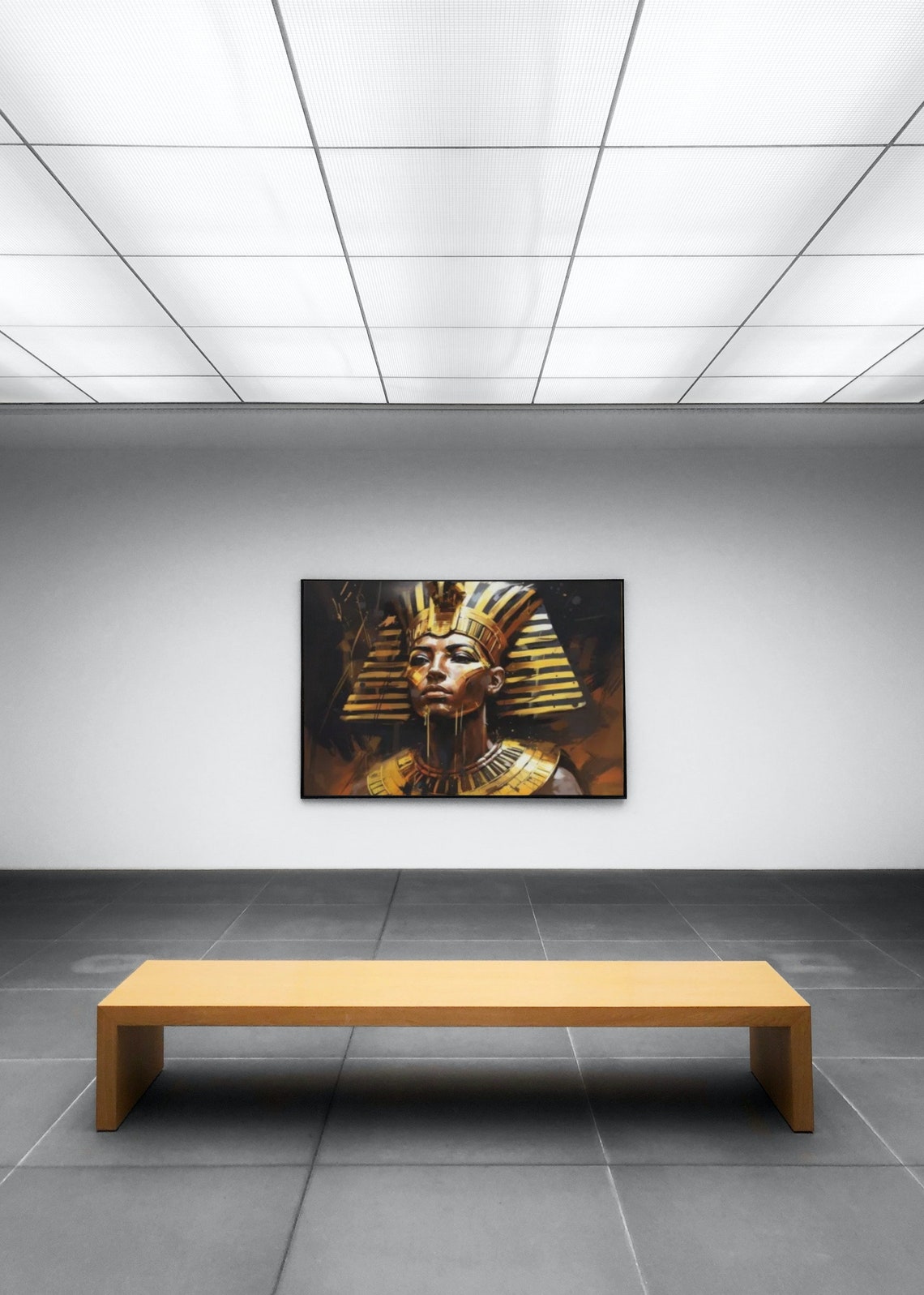 Egyptian Pharaoh Abstract Artwork - Etsy