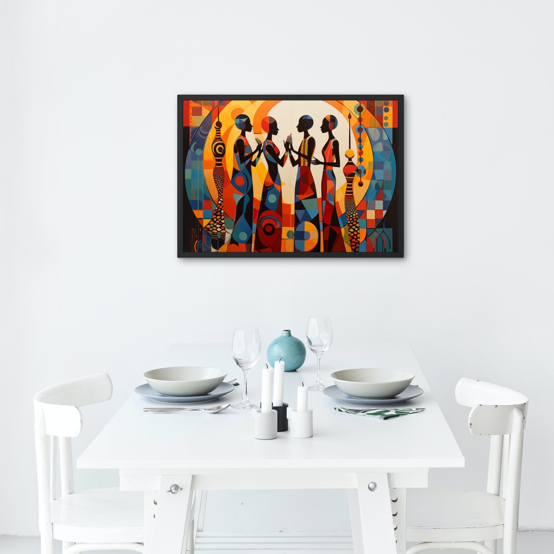 Unity and Community in African Societies Abstract Artwork - Etsy