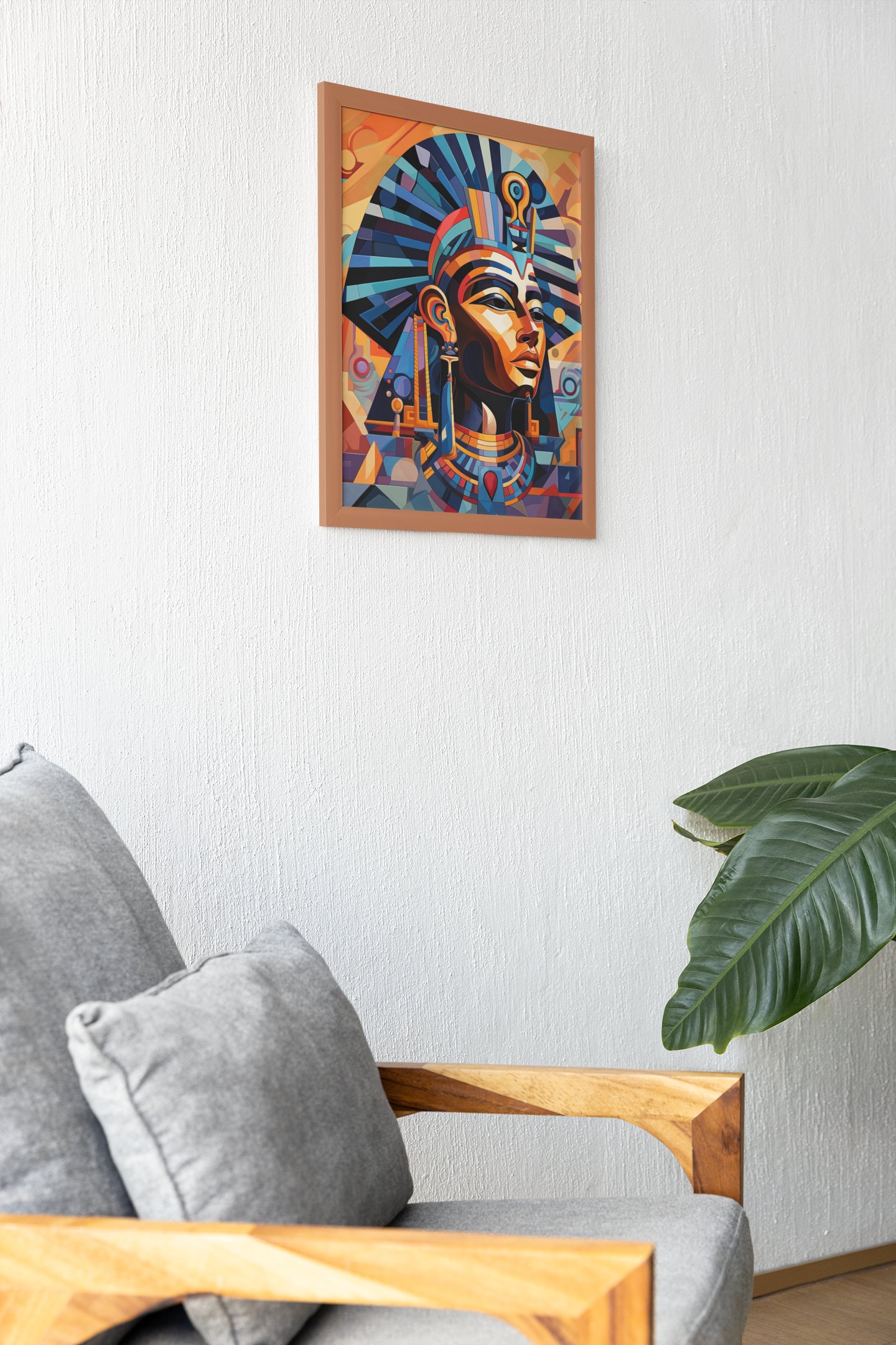 Ancient Egyptian King Abstract Artwork - Etsy