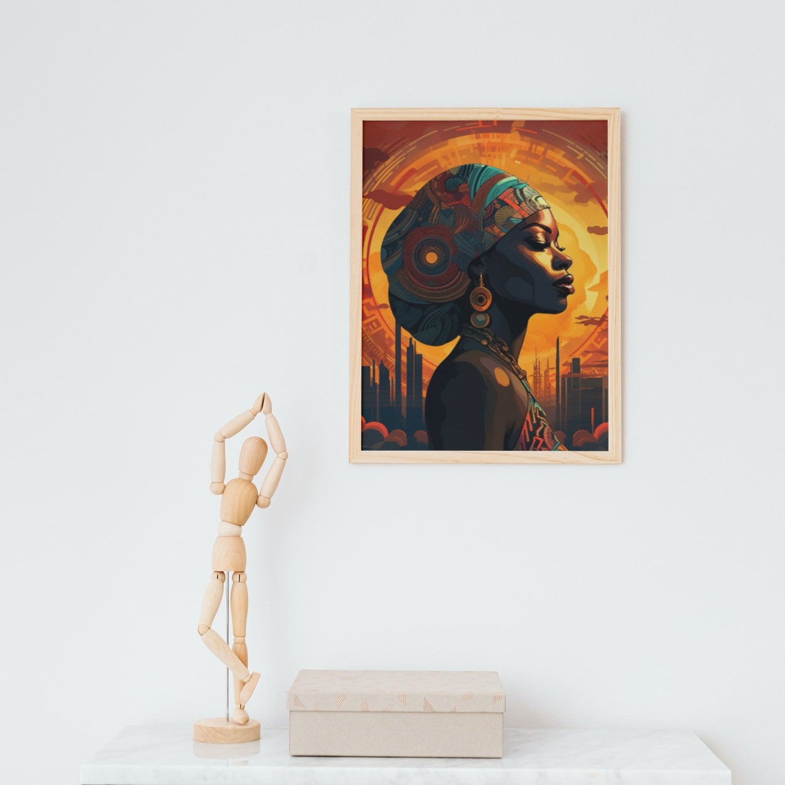 African Folklore and Mythology Abstract Artwork - Etsy