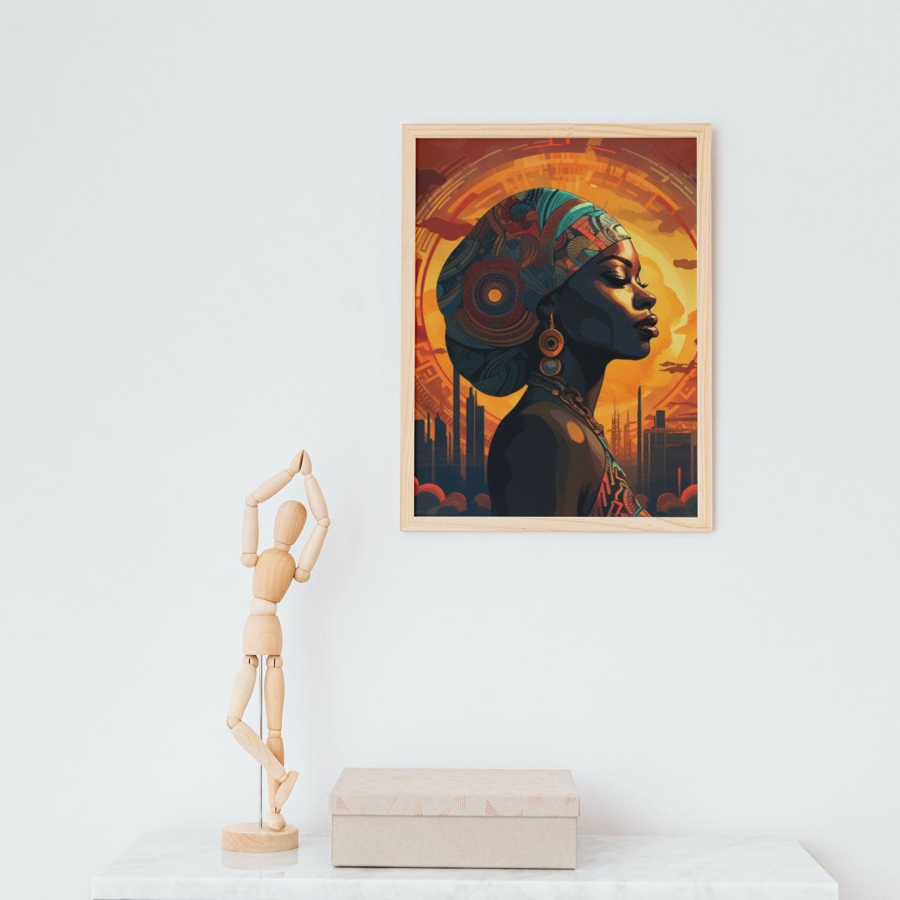 African Folklore and Mythology Abstract Artwork - Etsy