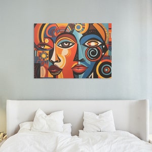 African Tribal Patterns Abstract Artwork - Etsy