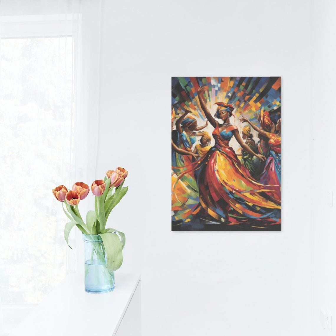 African Music and Dance Abstract Artwork - Etsy