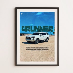 Toyota 4runner Digital Print *INSTANT DOWNLOAD*. A Great Wall Art Print ...