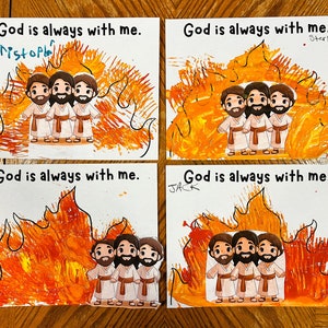 Daniel and the Lions' Den & Fiery Furnace Crafts: Sunday School Lessons ...