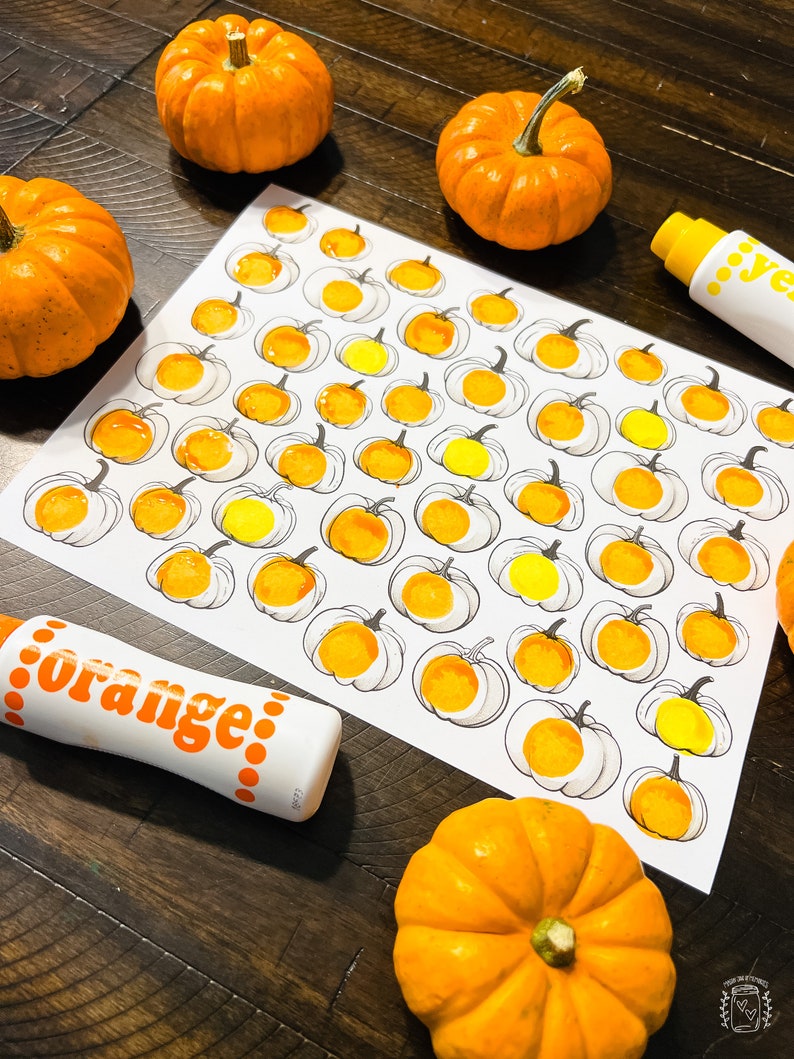 Pumpkin Worksheets for Preschool, Fall Coloring Pages, Apple Stamping ...