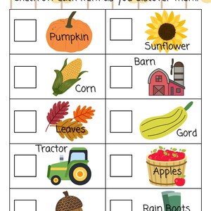 Fall Activity Printables Bundle | Pumpkin Patch Scavenger Hunt, Games ...