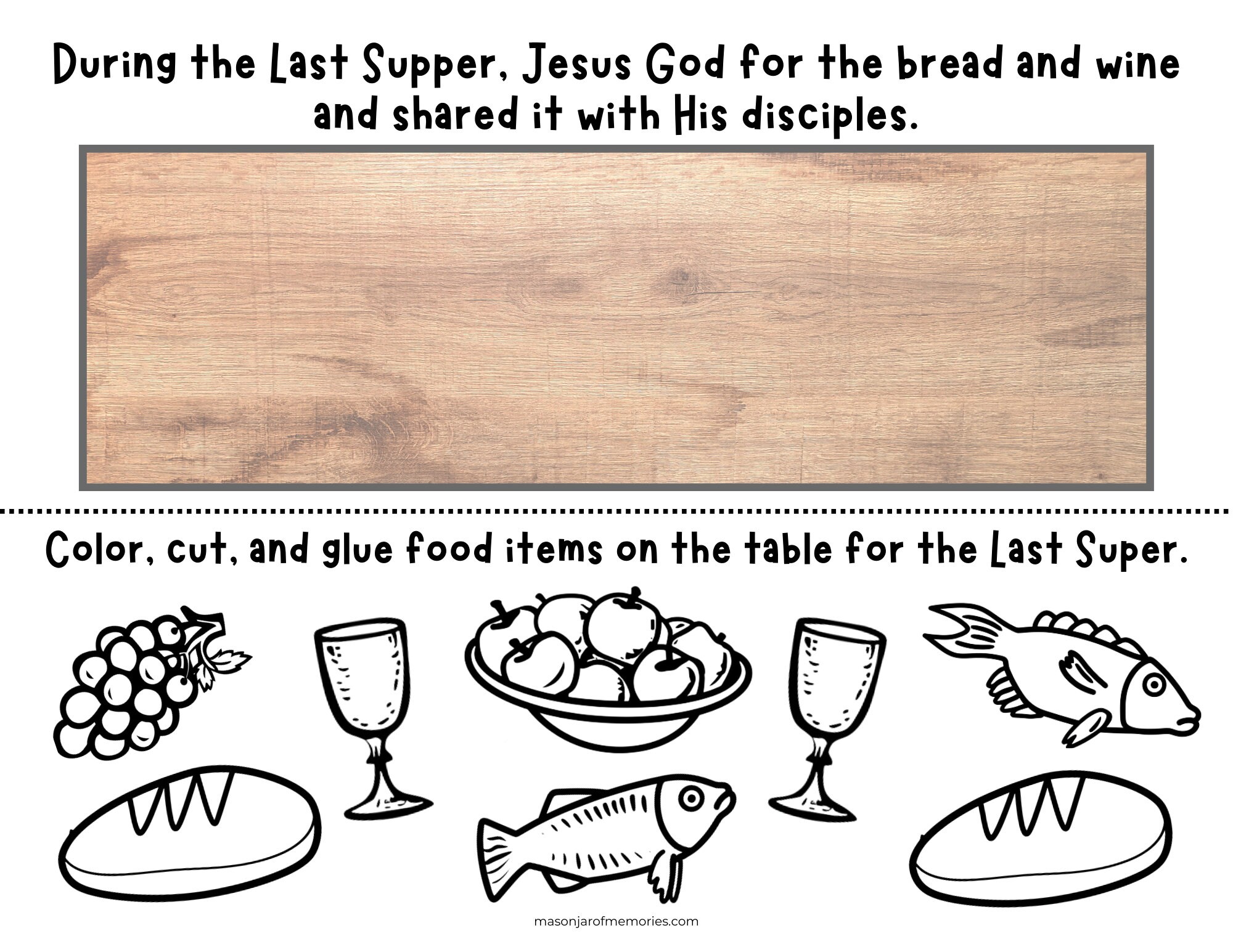 Easter Story Activities, Easter Bible Story, Palm Sunday, Last Supper ...