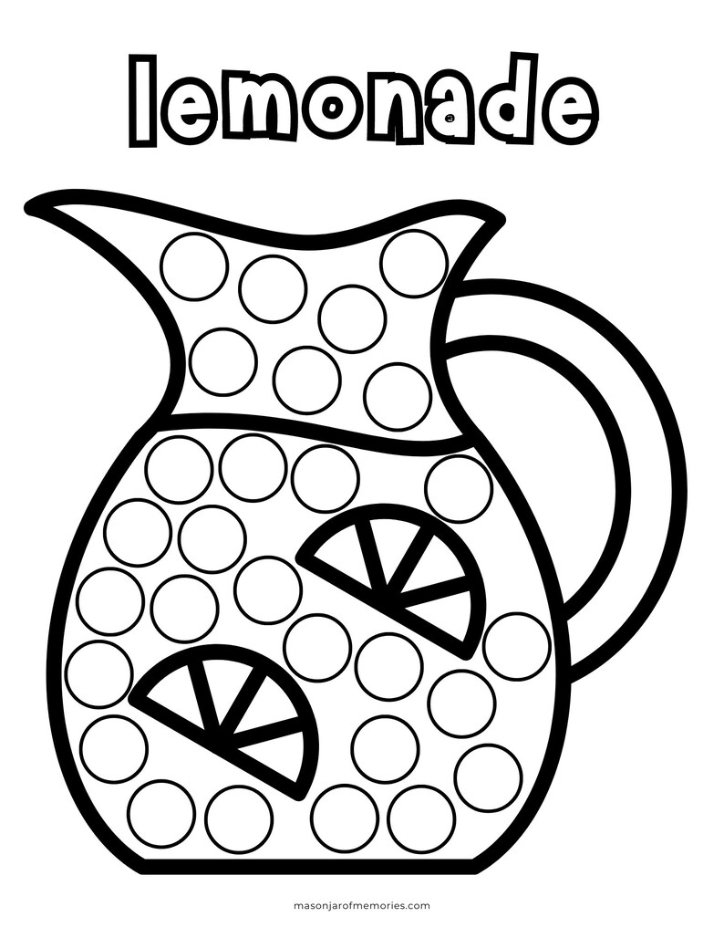 Summer Dot Marker Printables, Coloring Pages, Beach Bingo Dauber ...