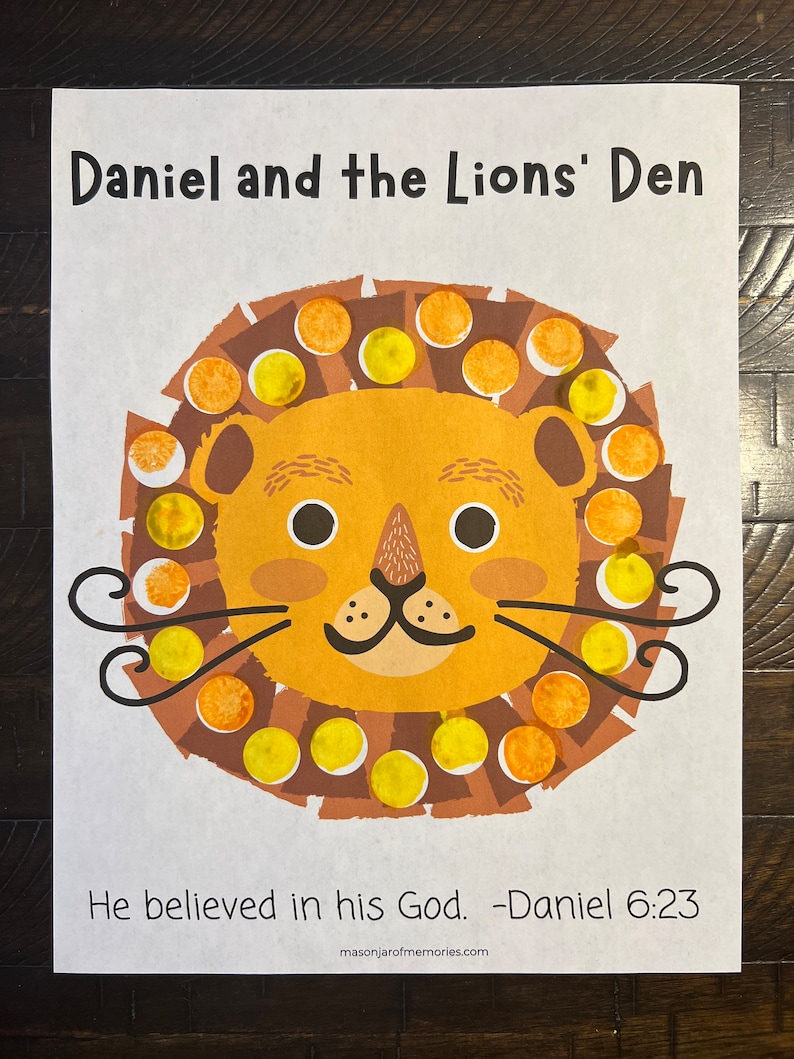 Childrens Church, Bible Lessons, Daniel and the Lions Den, Preschool ...