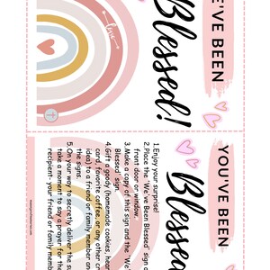 You’ve Been Blessed Game Printable | Christian Church Activity ...