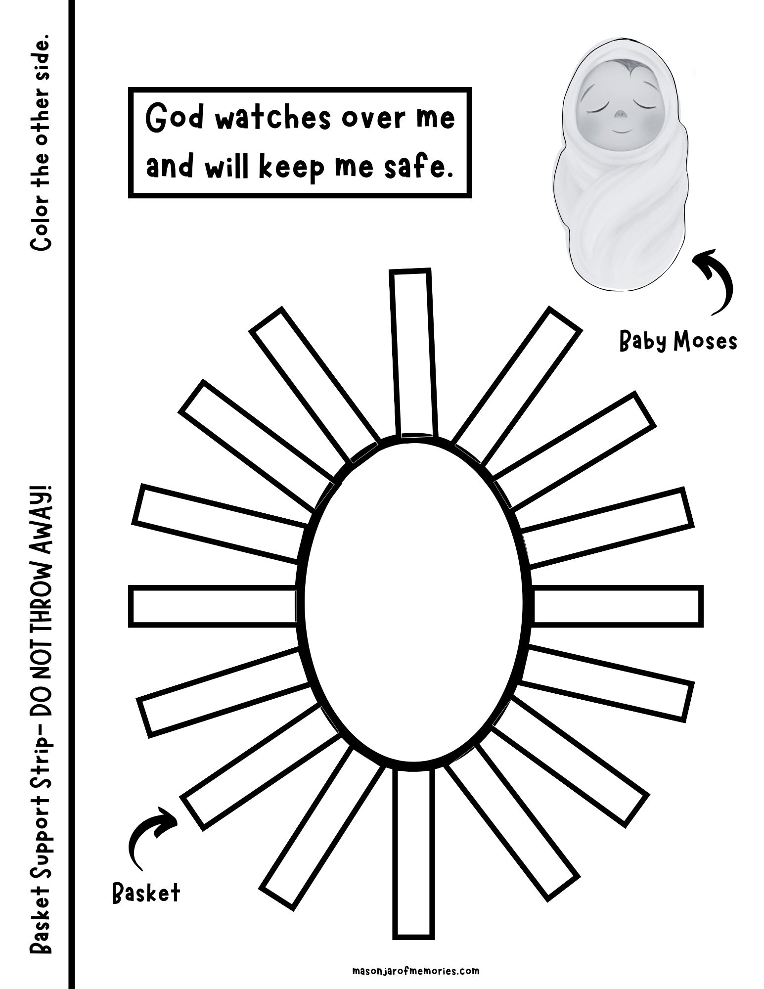 Sunday School Craft, Moses, Bible Stories, Baby Moses Story, Moses ...