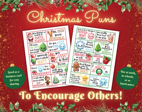 Christmas Card Puns One Liners