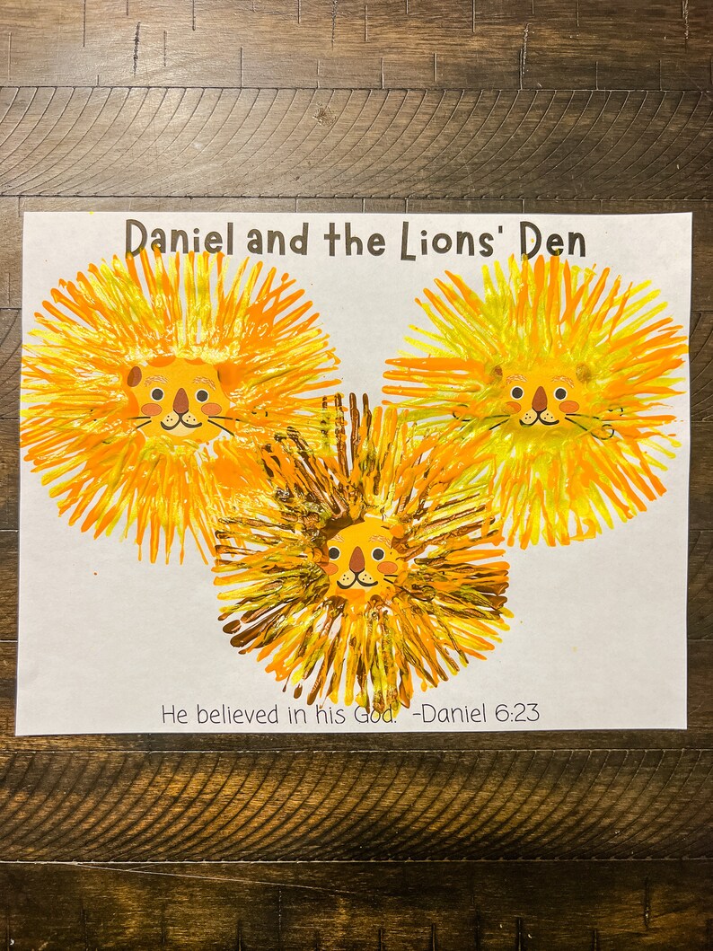 Childrens Church, Bible Lessons, Daniel and the Lions Den, Preschool ...