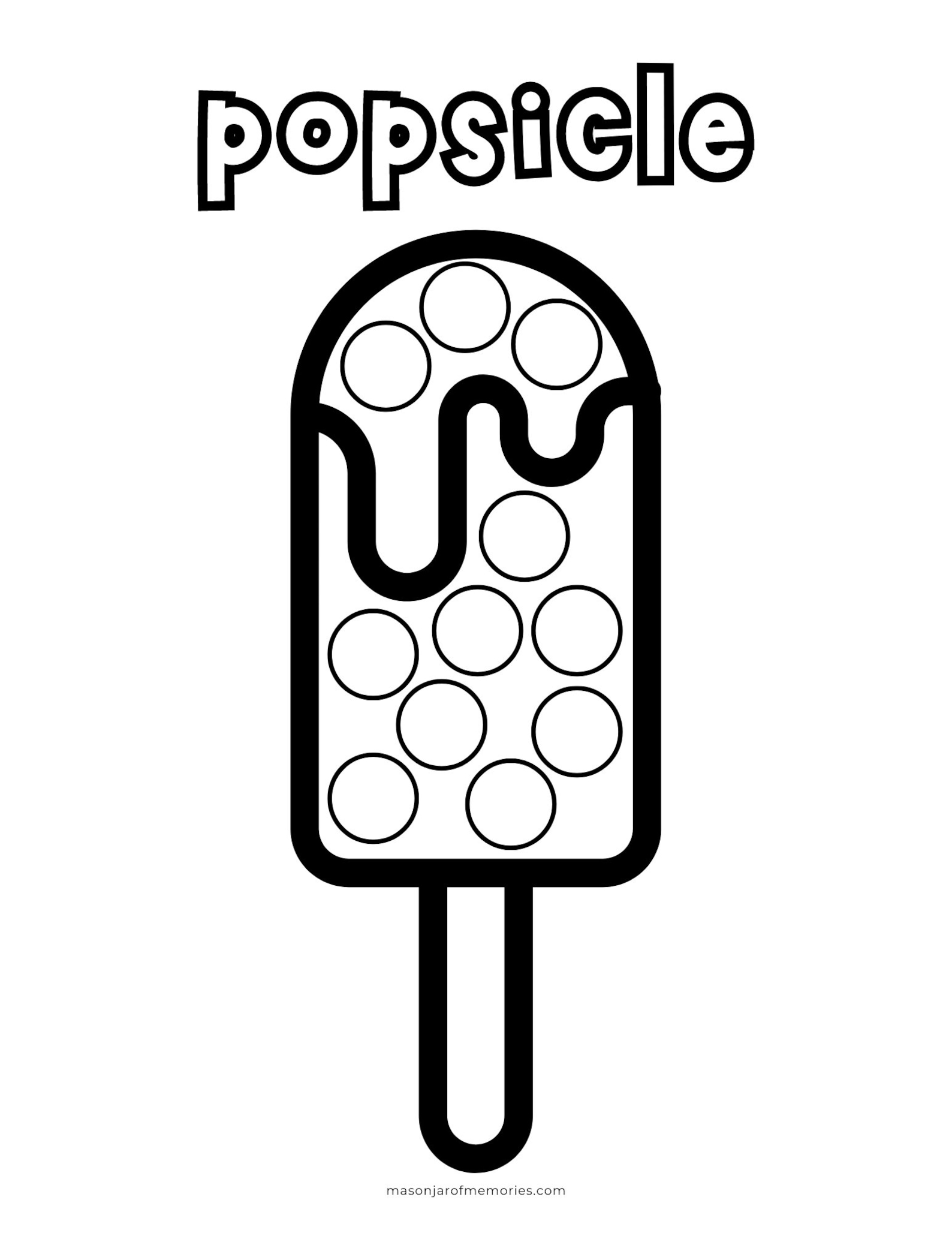 Summer Dot Marker Printables, Coloring Pages, Beach Bingo Dauber ...