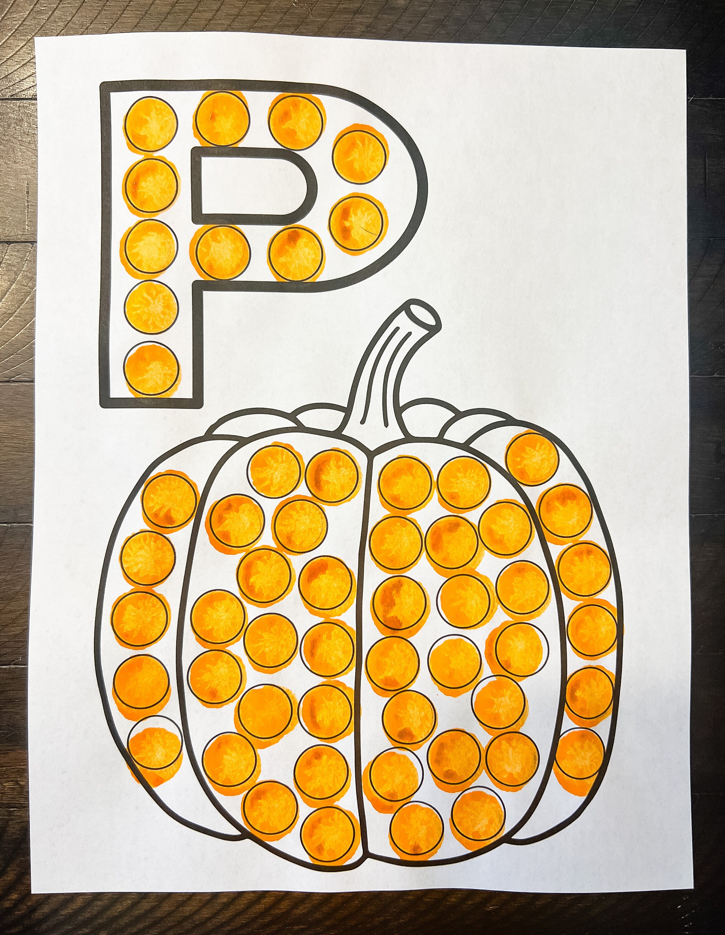 Preschool Fall Printables, Preschool Worksheets, Dot Marker Activity ...