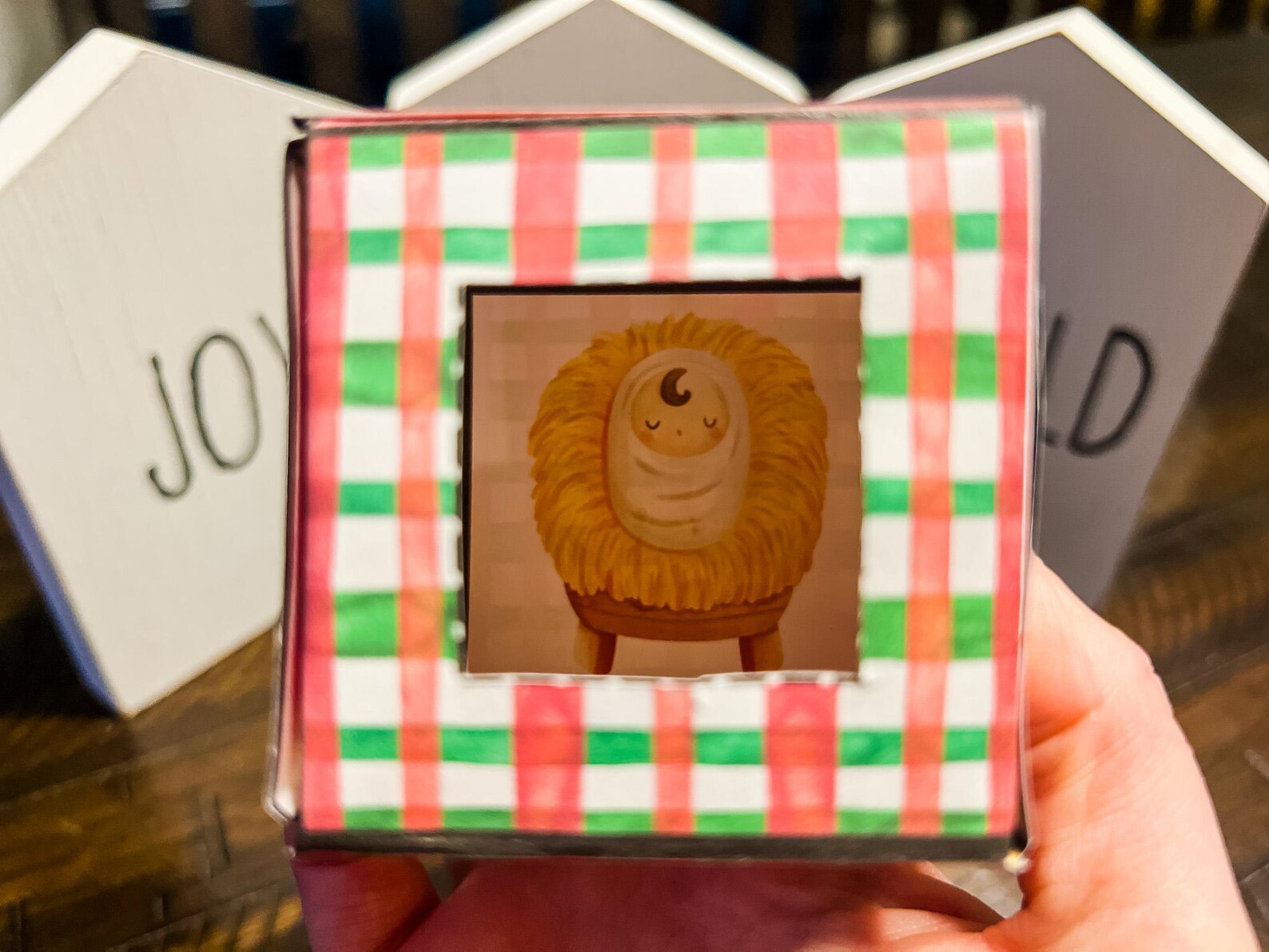 Nativity Story Origami Cube Craft Printable, Sunday School Christmas ...