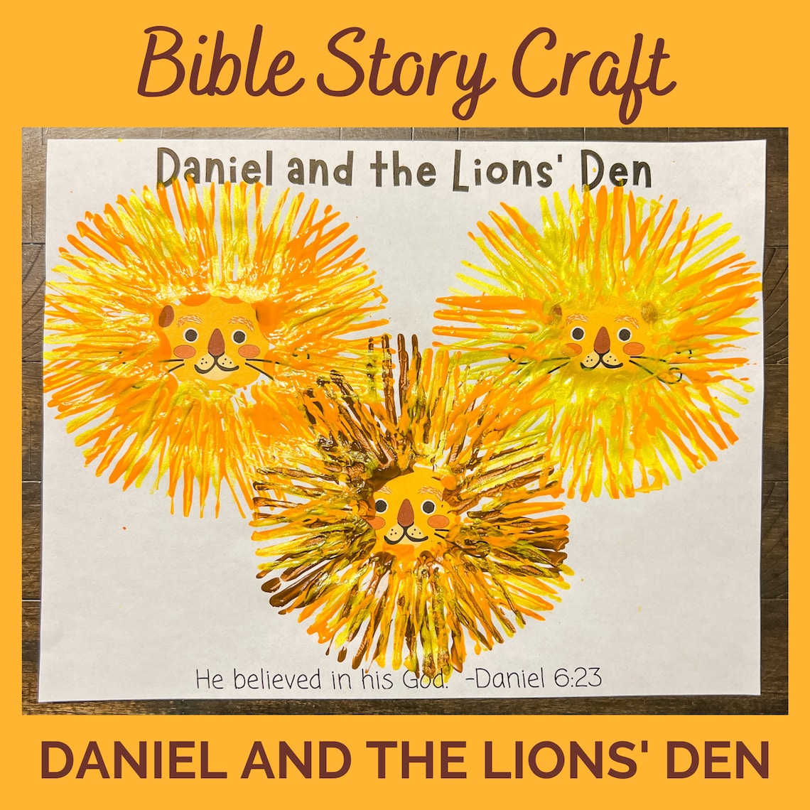 Childrens Church, Bible Lessons, Daniel and the Lions Den, Preschool ...
