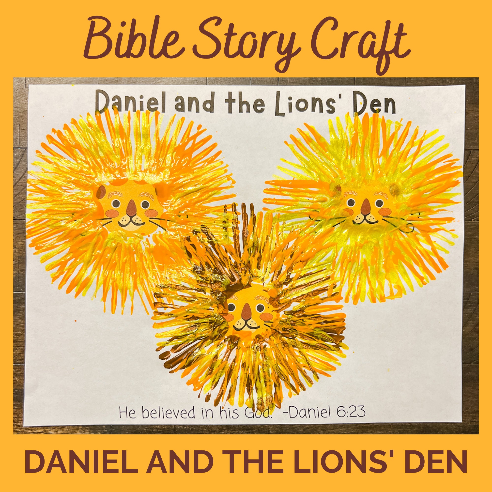 Childrens Church, Bible Lessons, Daniel and the Lions Den, Preschool ...