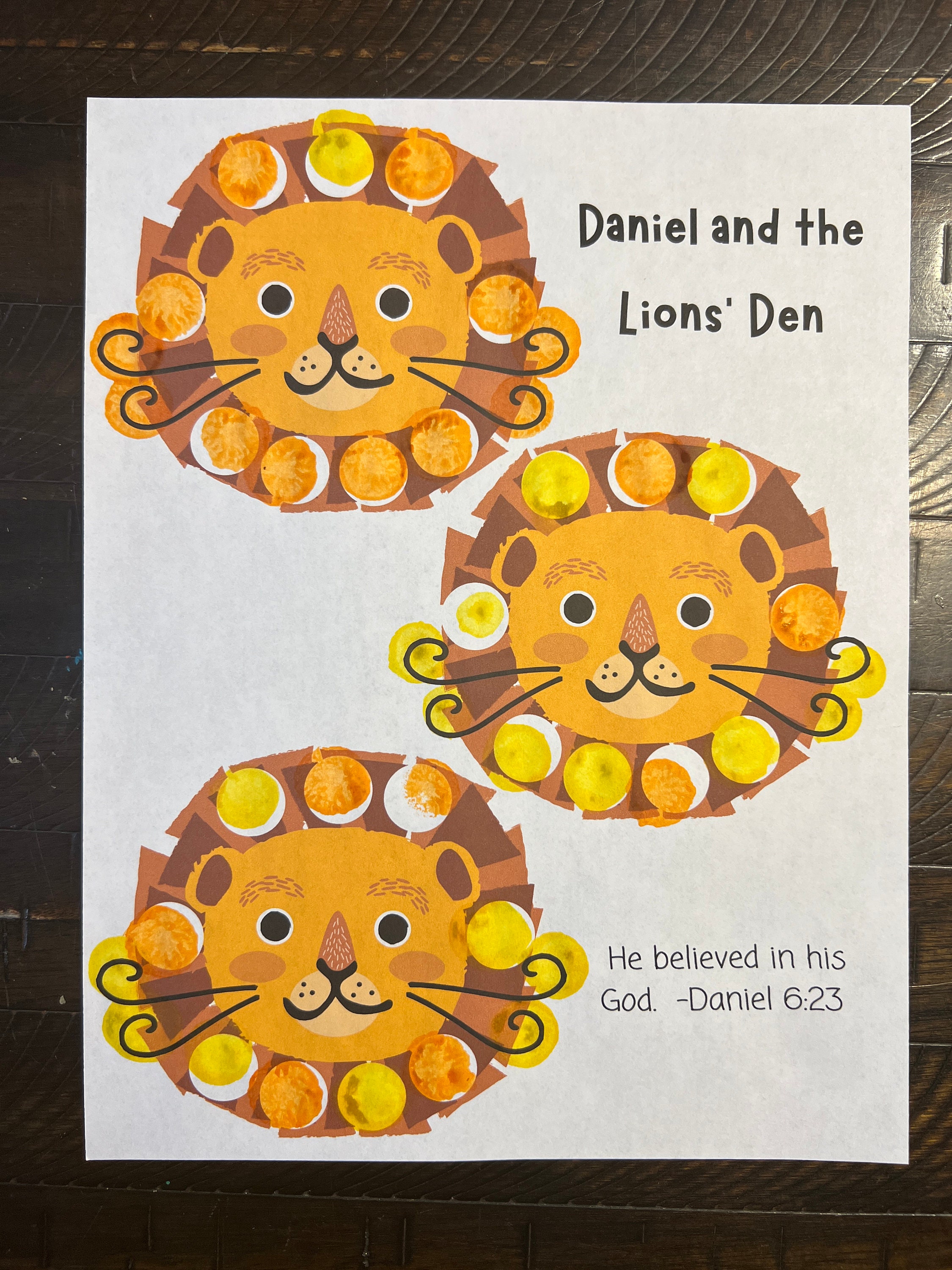 Childrens Church, Bible Lessons, Daniel and the Lions Den, Preschool ...