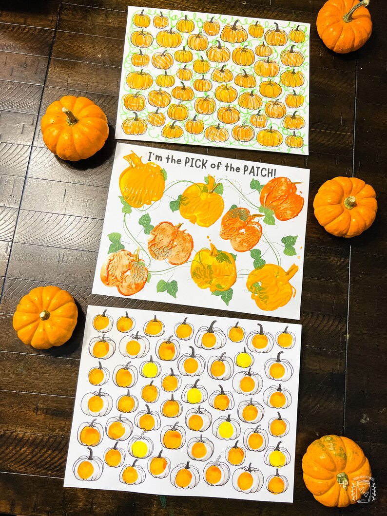 Pumpkin Worksheets for Preschool, Fall Coloring Pages, Apple Stamping ...