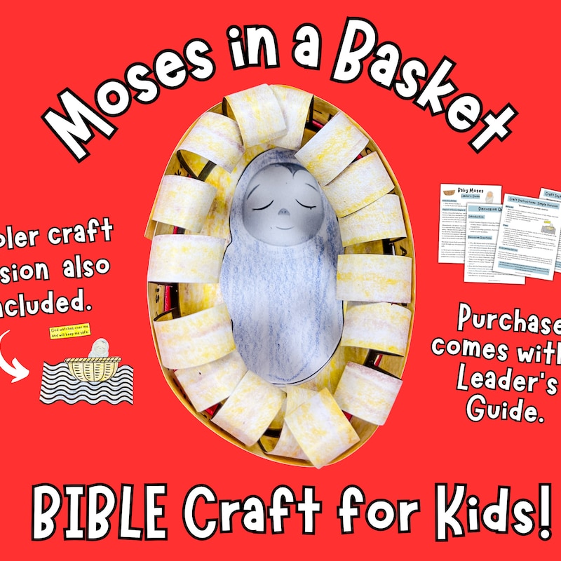 Who Was Moses From the Mouth of Kids - Etsy New Zealand