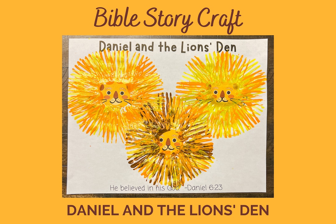Childrens Church, Bible Lessons, Daniel and the Lions Den, Preschool ...
