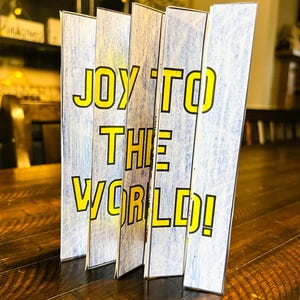 Joy to the World, 3D Christmas Craft for Kids, Nativity Coloring Page ...