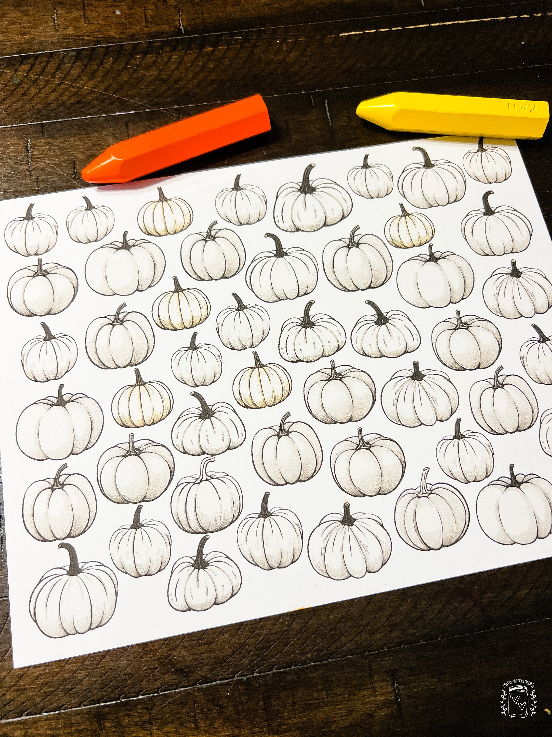 Pumpkin Worksheets for Preschool, Fall Coloring Pages, Apple Stamping ...