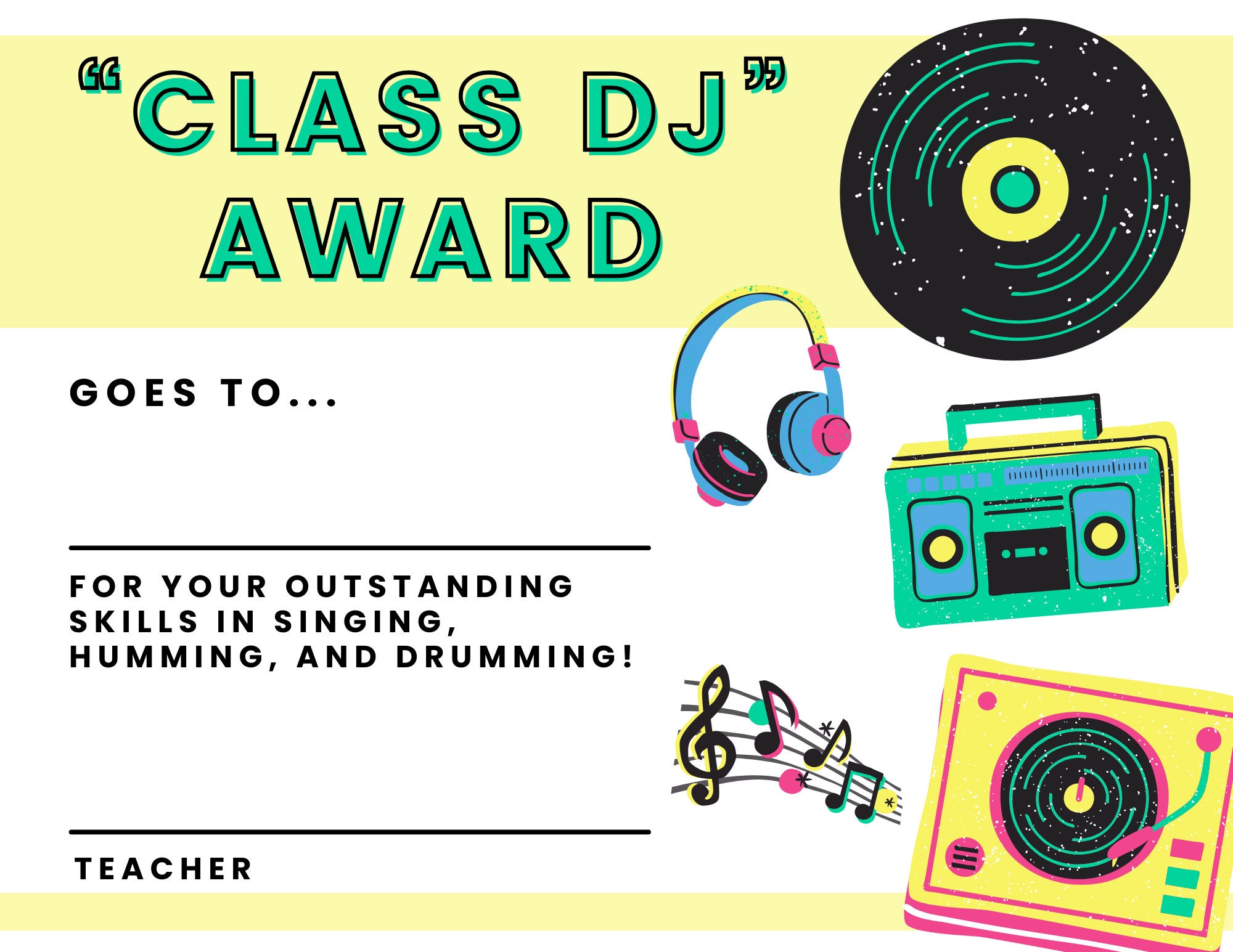 End of Year Student Awards Certificates | Printable Classroom Awards 30 ...