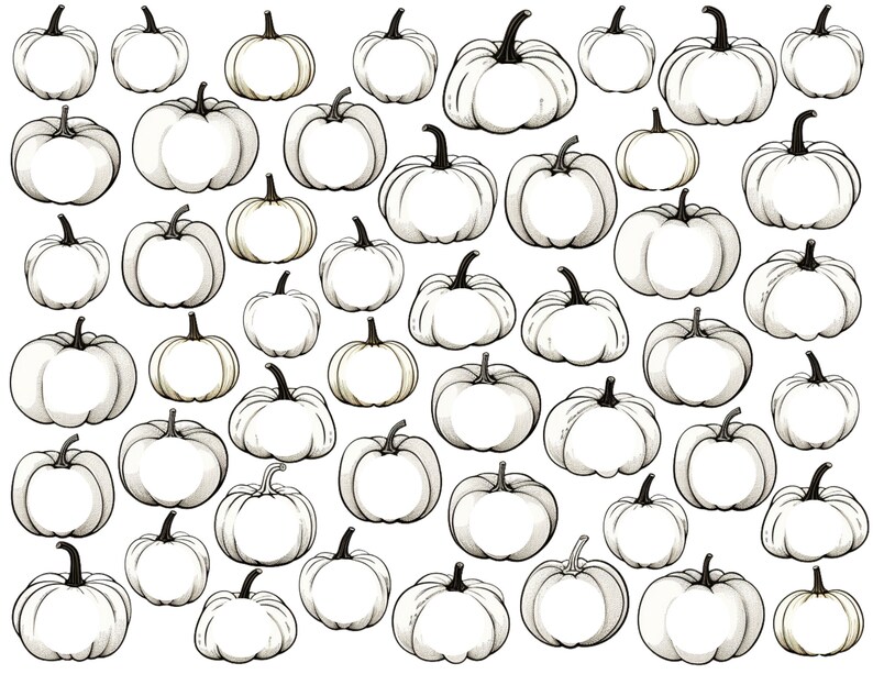 Pumpkin Worksheets for Preschool, Fall Coloring Pages, Apple Stamping ...