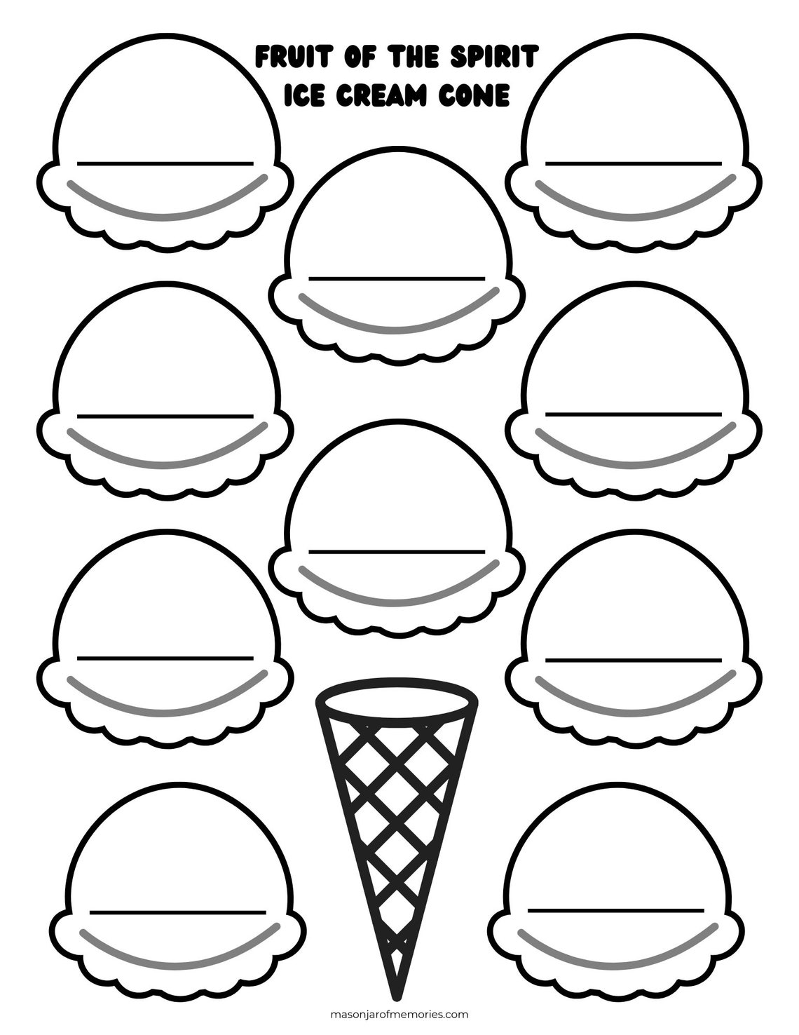 Galatians 5 22 23, Fruits of the Spirit Lesson and Craft for Kids ...