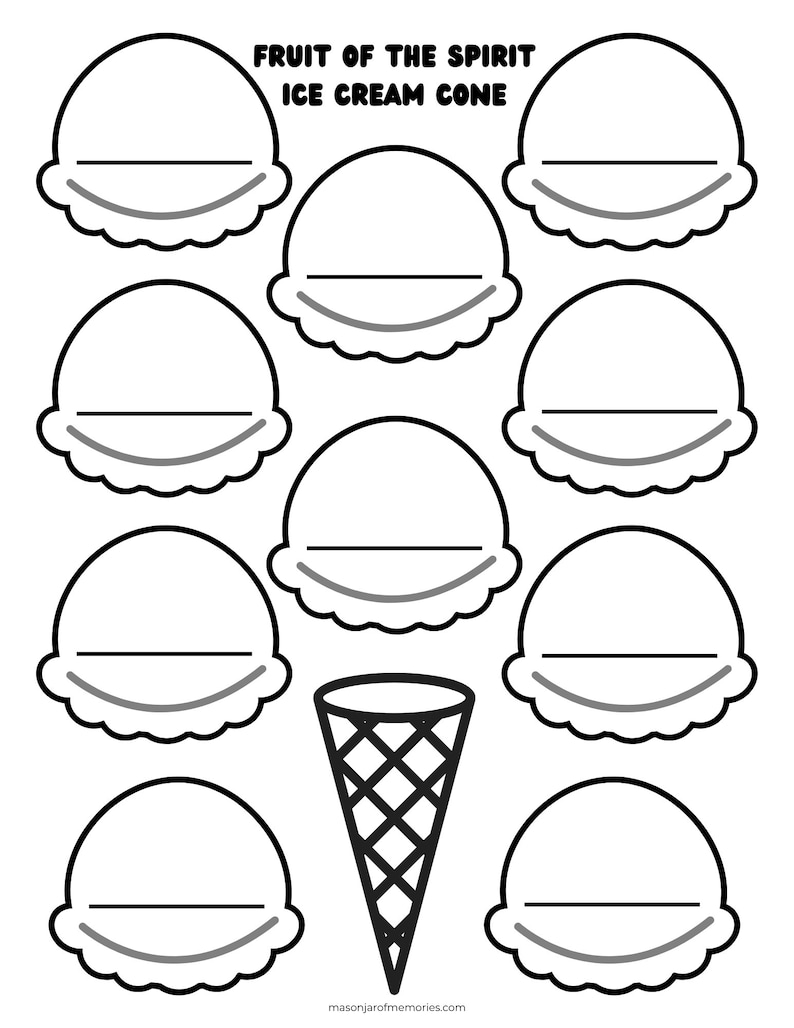 Galatians 5 22 23, Fruits of the Spirit Lesson and Craft for Kids ...